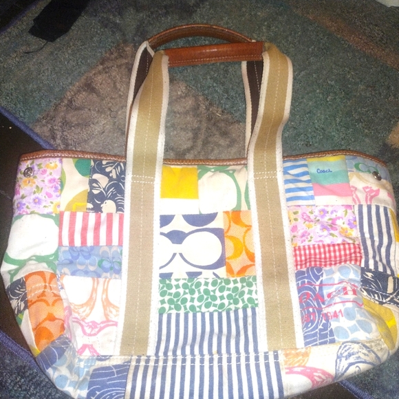 Coach | Bags | Coach Purse Throwback Classic Design White With ...